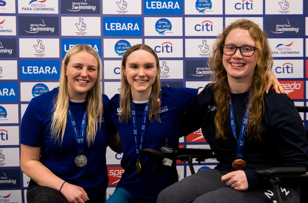 Shaw leads British podium sweep | Para-Swimming news | British Swimming