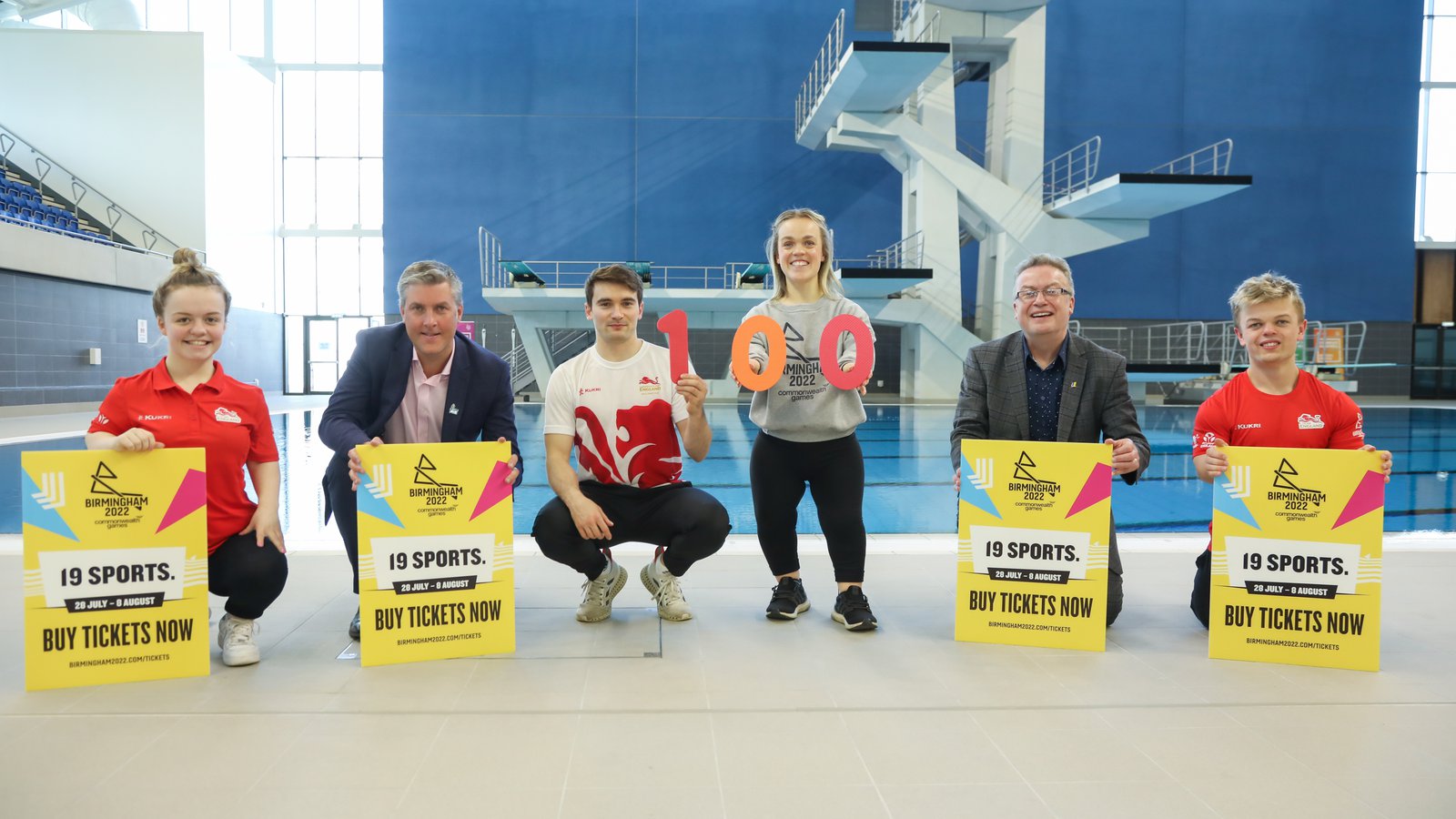 Birmingham 2022 celebrates 100 days to go at completed Sandwell ...