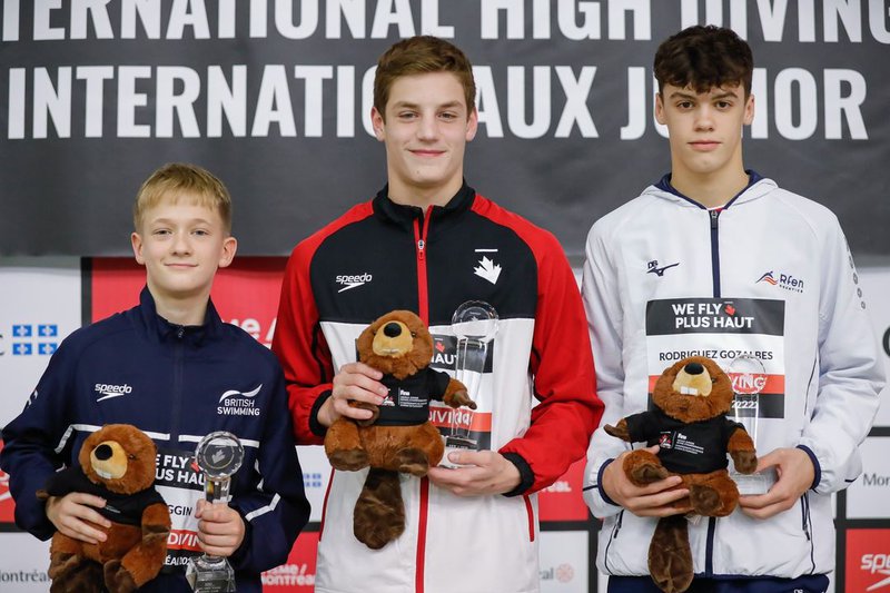 Andrea scores World Junior title as GB diving team impress in Montreal ...
