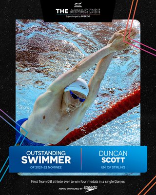 Swimming Nominees | British Swimming: The Awards, Supercharged by ...