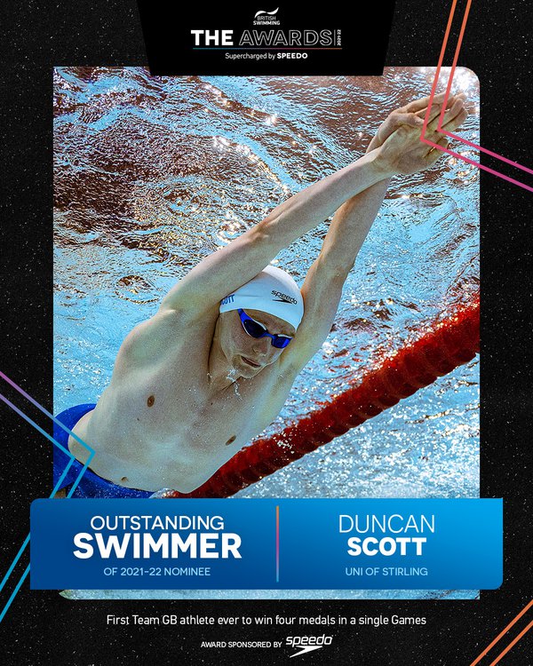 Swimming Nominees | British Swimming: The Awards, Supercharged by ...