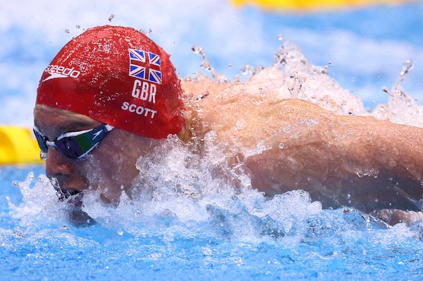 British swimmers on the blocks in Otopeni for European Short Course ...