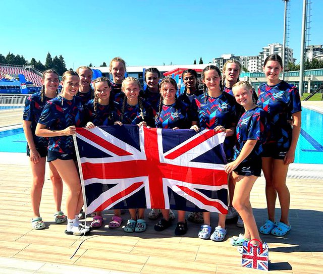 Great Britain's U17 Women go well at European Water Polo Champs | Water ...