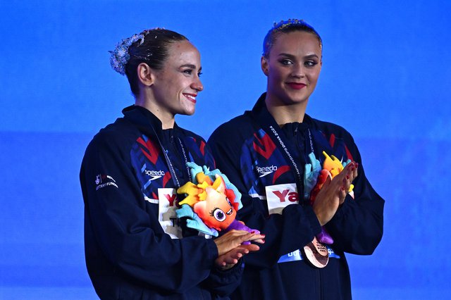 Kate and Izzy secure GB Olympic spot with Worlds bronze | Artistic ...