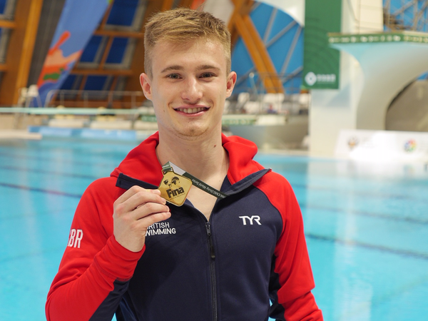 Laugher lands Kazan gold | Diving News | British Swimming