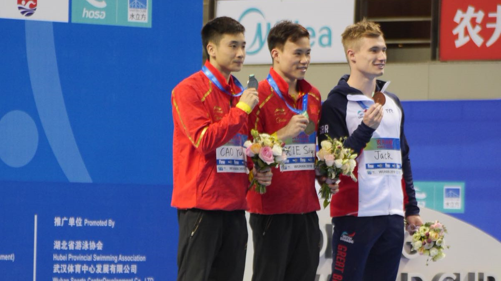 Laugher picks up second World Cup medal | Diving News | British Swimming