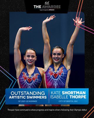 Artistic Swimming Nominees | British Swimming: The Awards, Supercharged ...