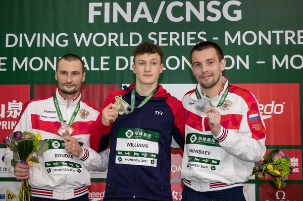 Williams lands maiden international title in Montreal | Diving News ...