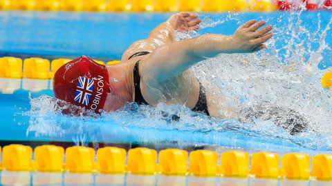 World record for Robinson | Swimming News | British Swimming