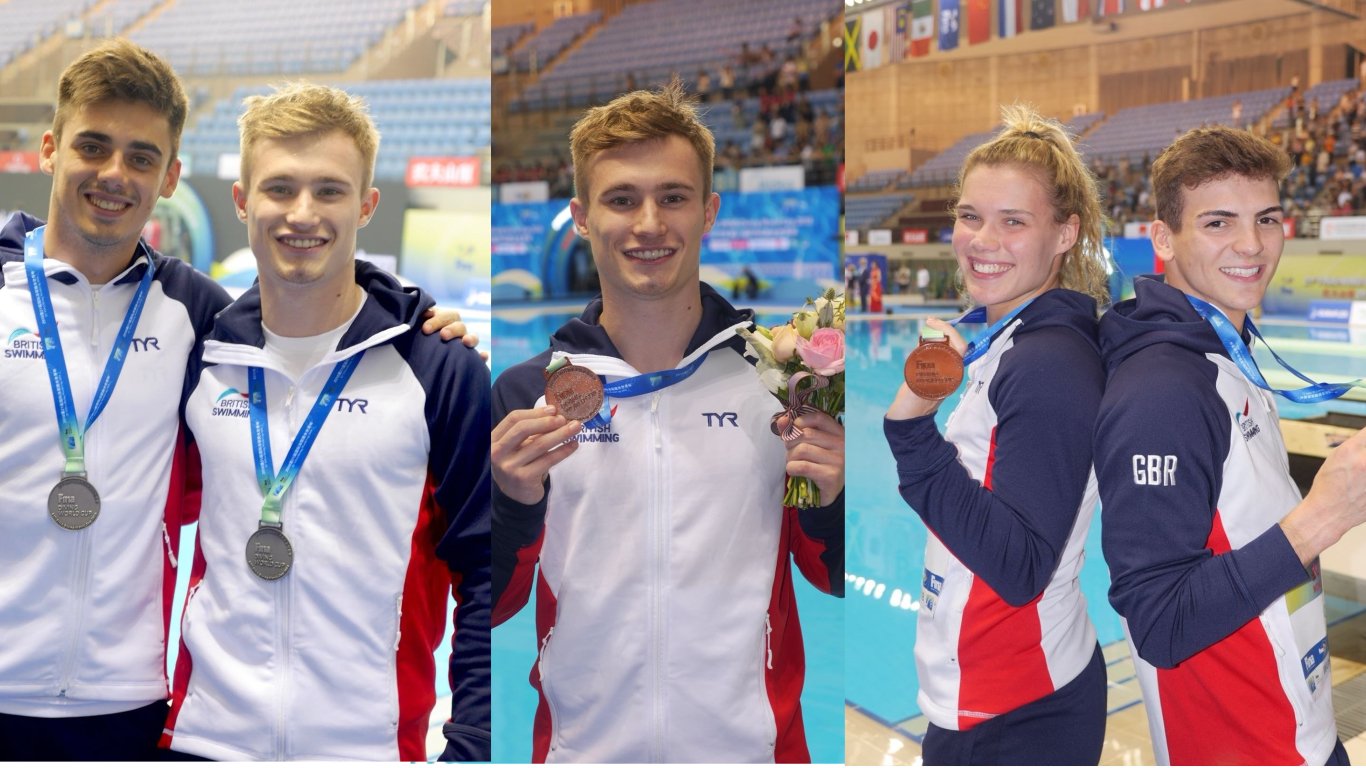 Britain's divers finish World Cup with three medals | British Swimming