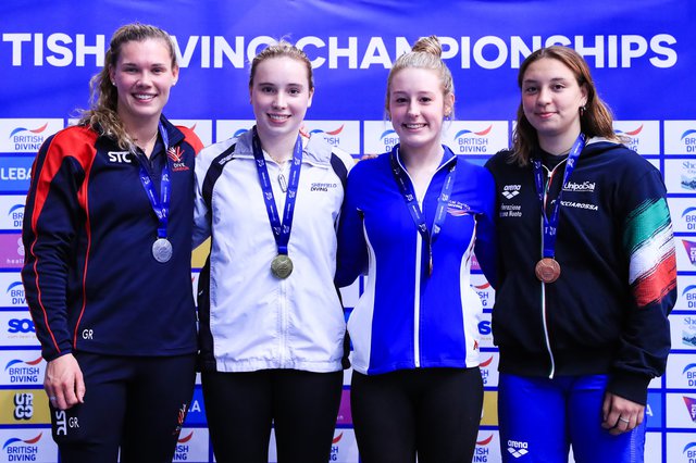 Lee makes individual return a golden one at British Champs | Diving ...