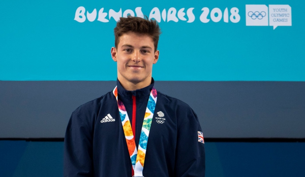 Youth Olympic silver for Harding | Diving News | British Swimming